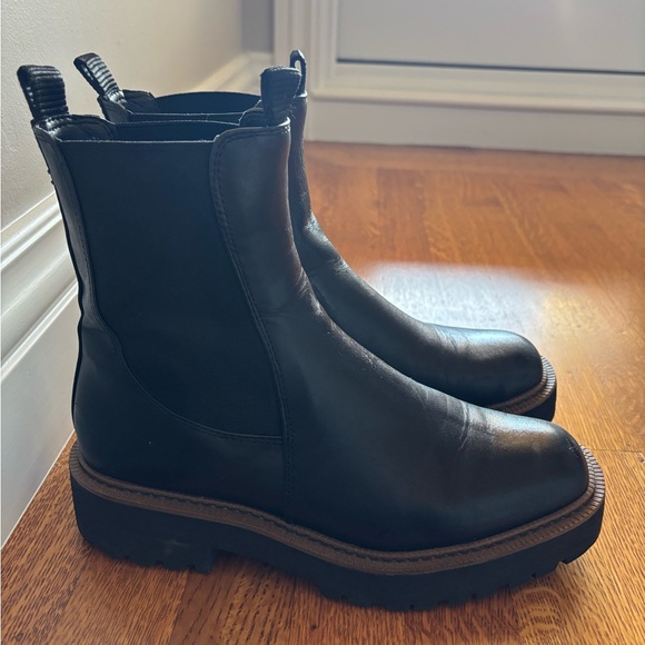 Sam Edelman | Shoes | Sam Edelman Laguna Chelsea Boot In Black Leather ...